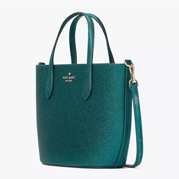 kate spade | Bags | Kate Spade Glimmer Glitter Satchel Crossbody Bag ...